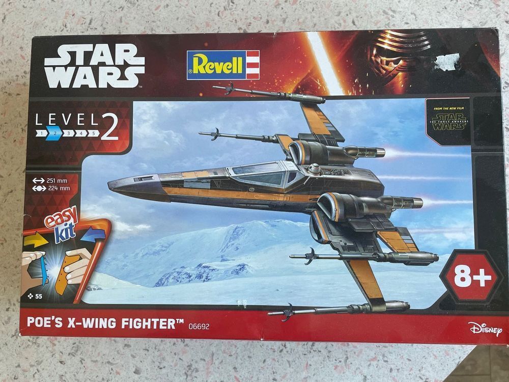 Revell Star Wars Poe's X-Wing Fighter Easy Kit 1/50 - aviatikboerse ...