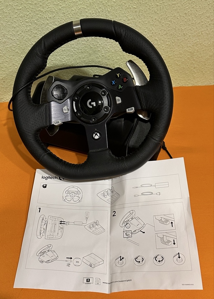 Logitech G G920 Driving Force (Xbox, PC) - vivianevettig-800334 | Orsetto